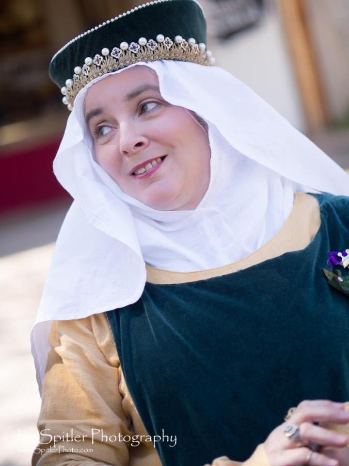 Kim Graham in costume